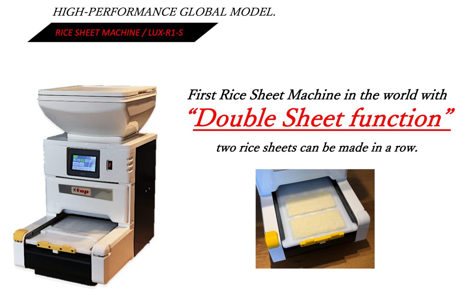 PRODUCTS | Sushi Robot, Sushi Machine TOP,INC. for EU, Oceania, Asia ...